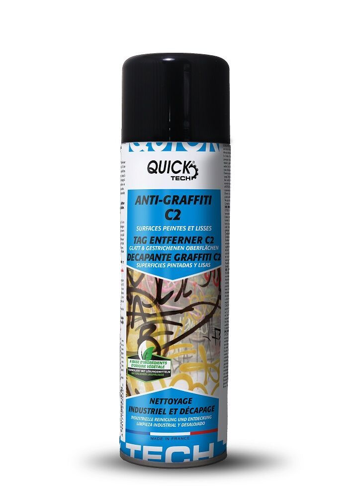 Anti graffiti sans solvant chloré pour surface peinte - DETERCENTRE